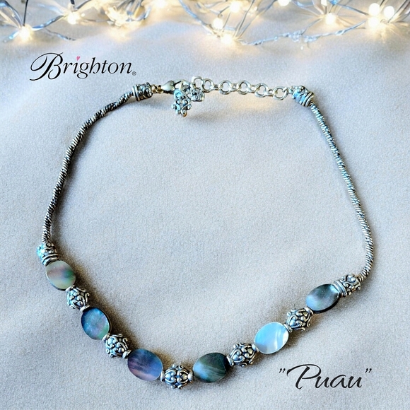 Brighton | Jewelry | Brighton Puau Abalone Shell Link And Silver ...